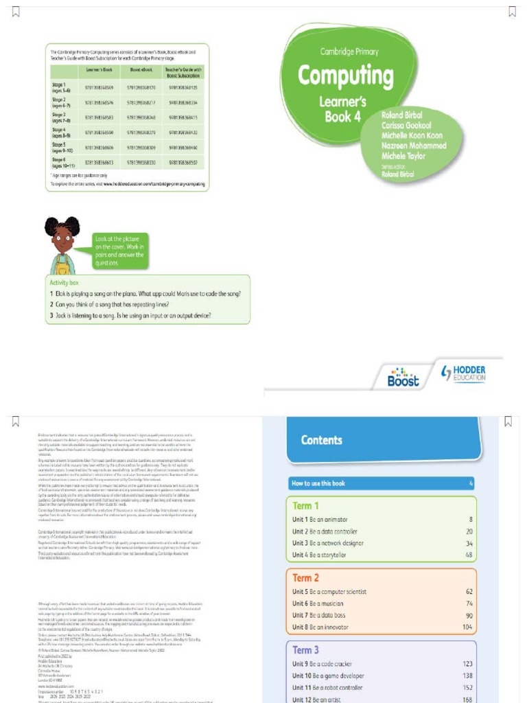 Grade 4 Primary Computing | PDF