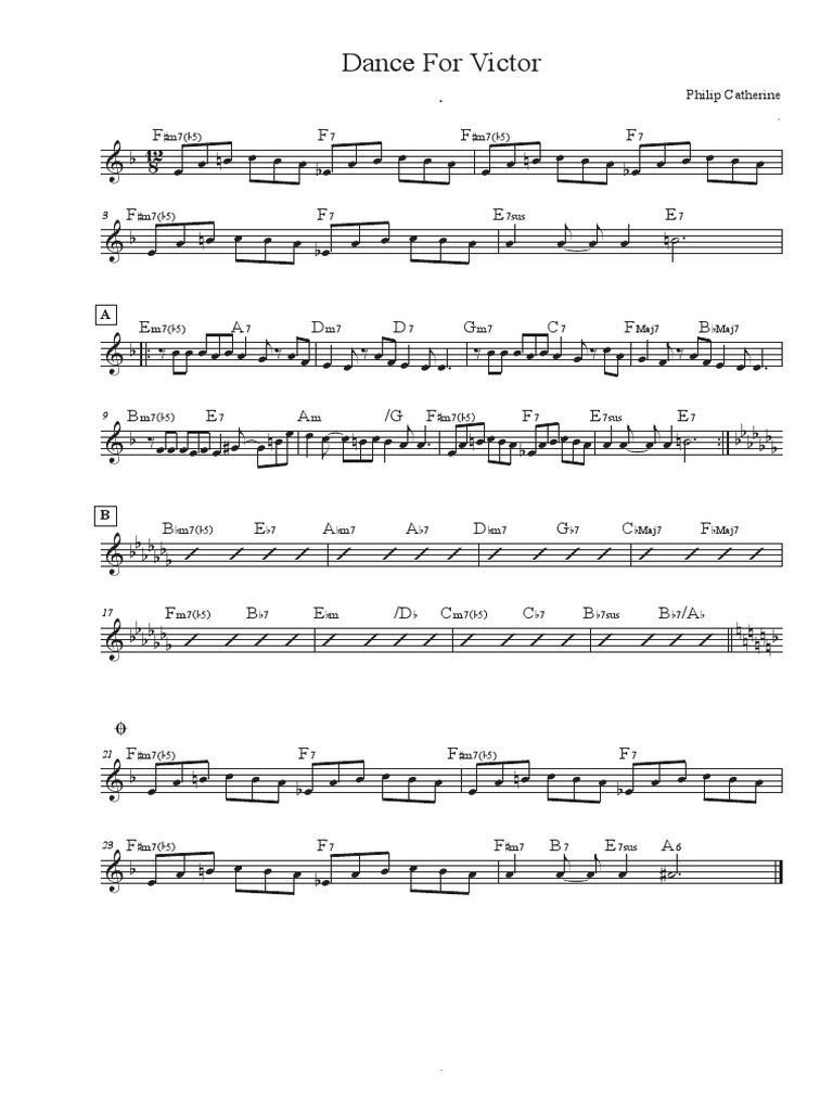 Dance For Victor | PDF