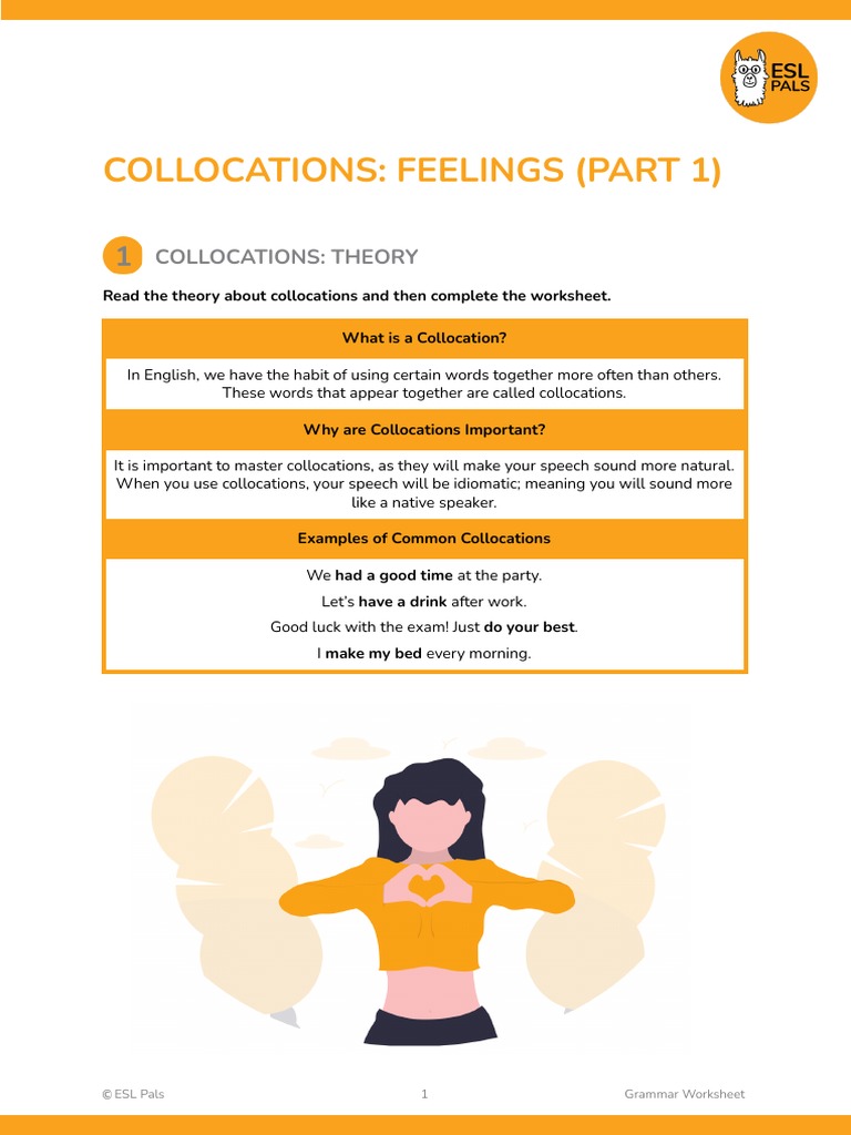 (SV - B2-C1) Collocations - Feelings (Part 1) | PDF | Emotions | Anxiety