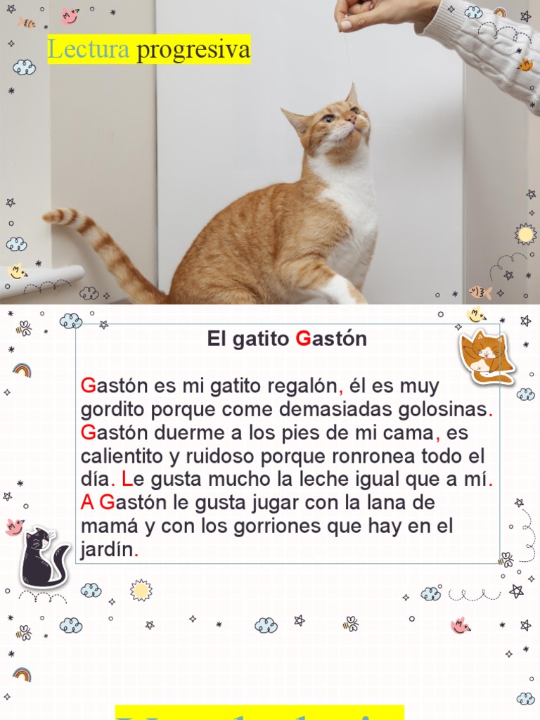 Lectura Progresiva Letra G Día 2 | PDF