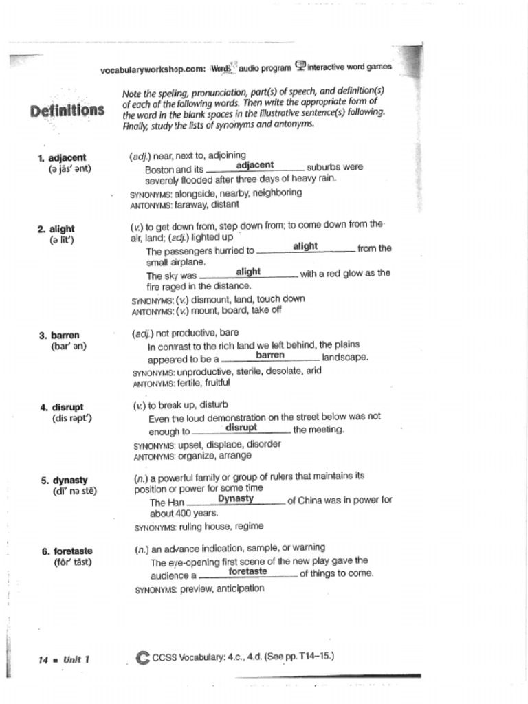 Scans Units 1-15 Level B | PDF