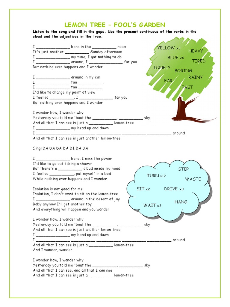 Listening Lemon Tree | PDF