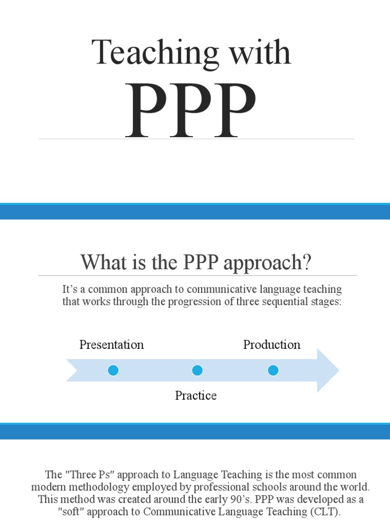 PPP Aproach | PDF
