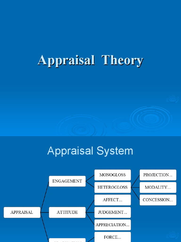 上课用 Appraisal -Theory | PDF