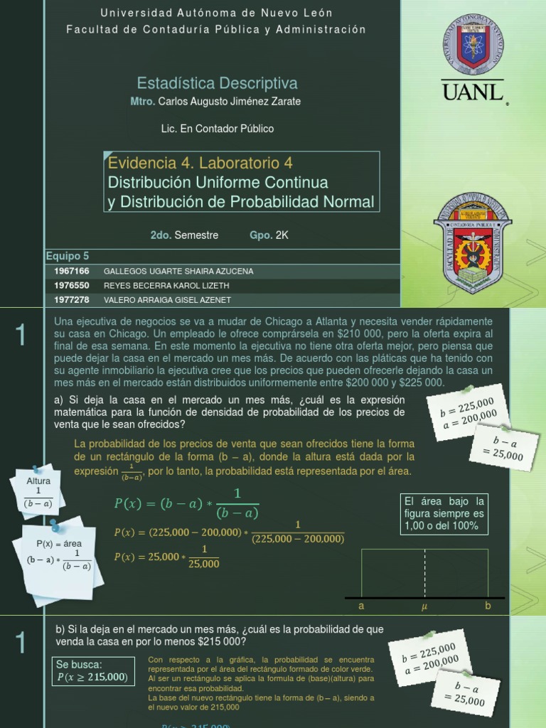 ESTADÍSTICA - Evidencia 4 - EQ 5 | PDF | Porcentaje | Matemáticas