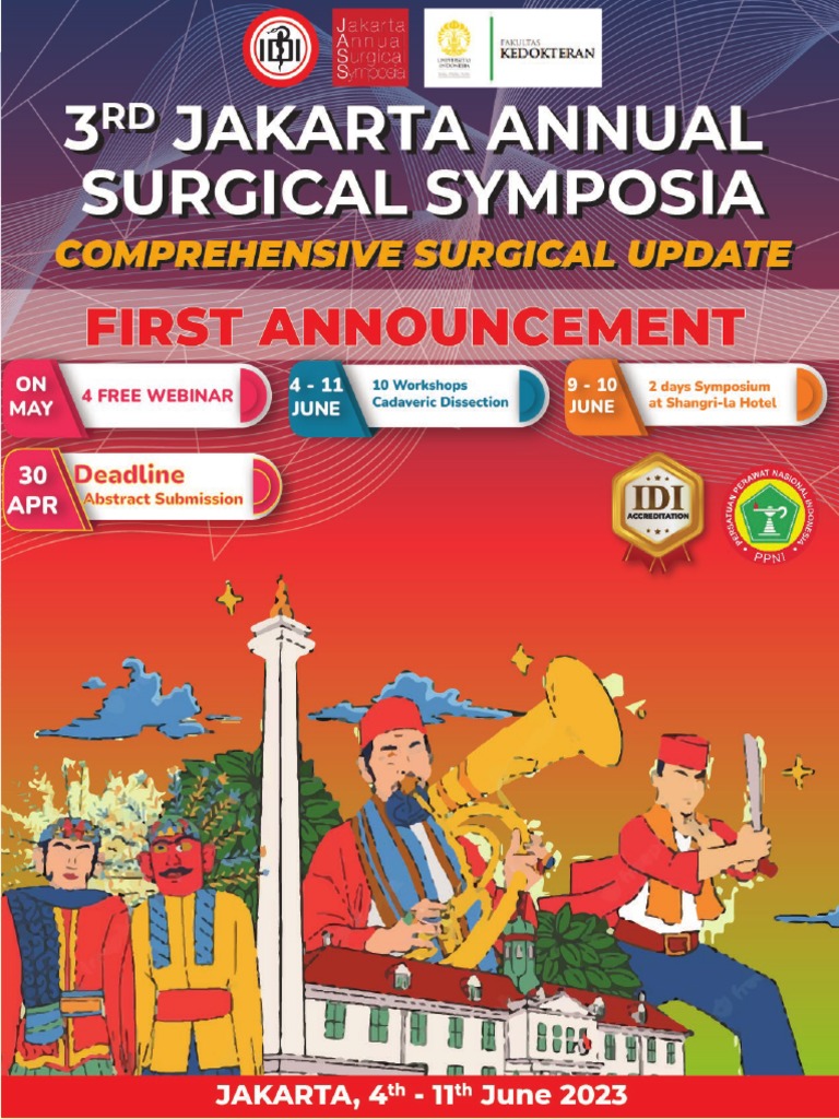 Second Announcement JASS Revisi | PDF | Surgery | Injury