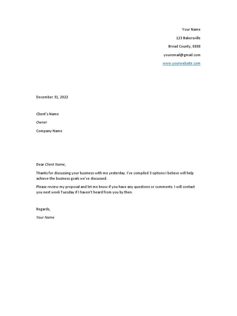 Client Proposal Template | PDF | Search Engine Optimization | Business