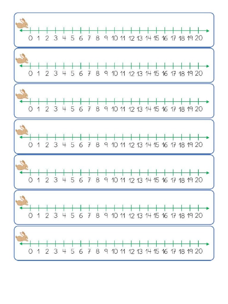 Recta Numerica | PDF