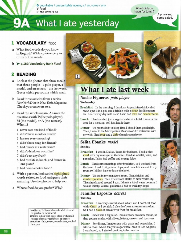 AEF1 U9 St's B | PDF