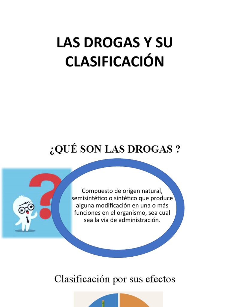 Clasificacion de Las Drogas | PDF