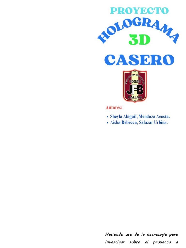 Cuadernillo de Campo Proyecto | PDF