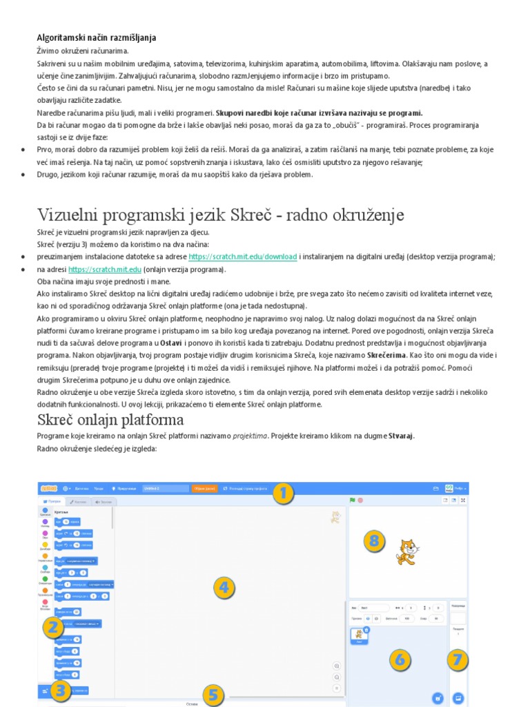 Skripta Scratch Damir | PDF