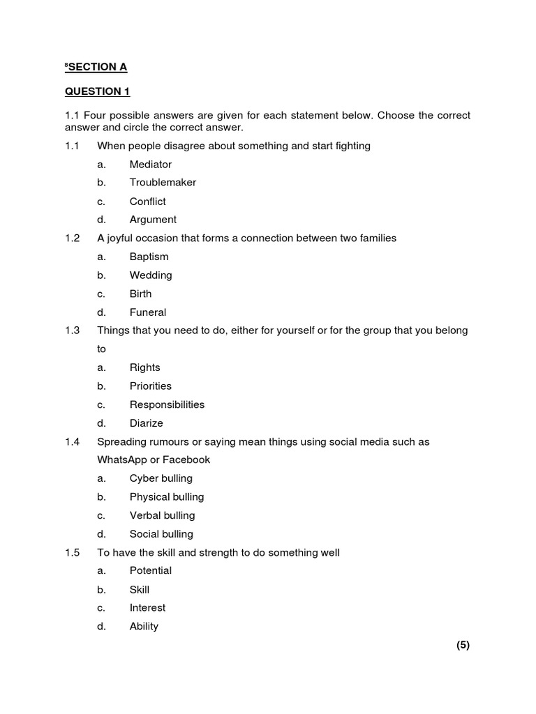 LIFESKILLS (PSW) - Grade 6-2 | Download Free PDF | Cyberbullying | Social Psychology