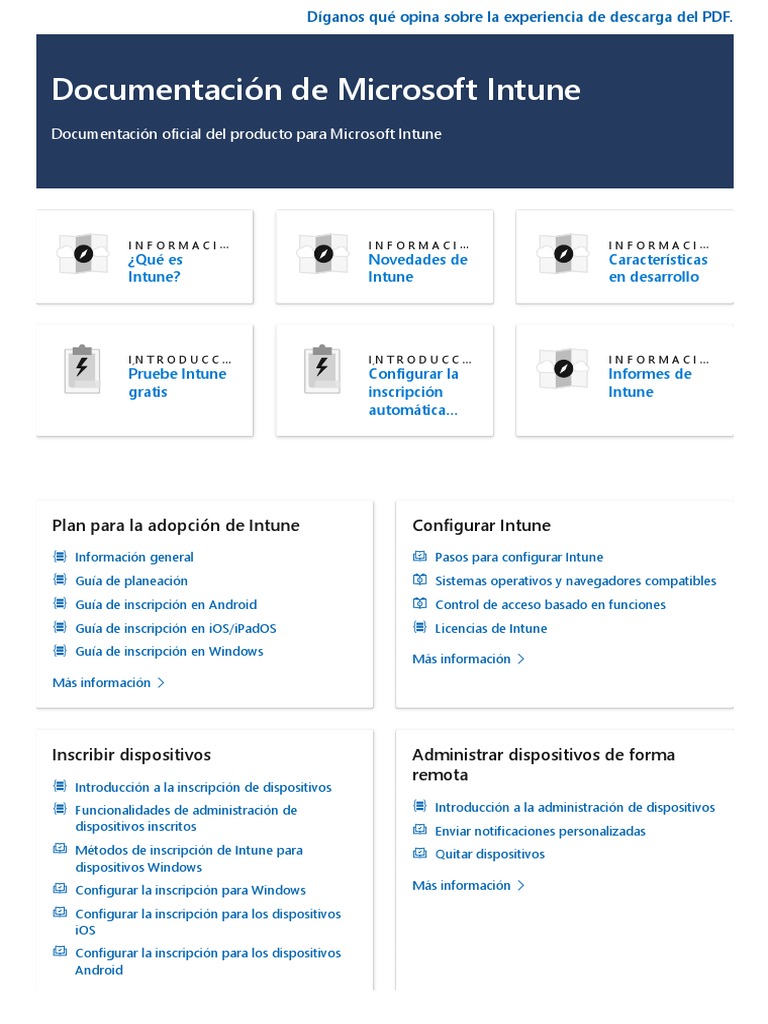 Mem Intune | PDF | Microsoft | Autenticación
