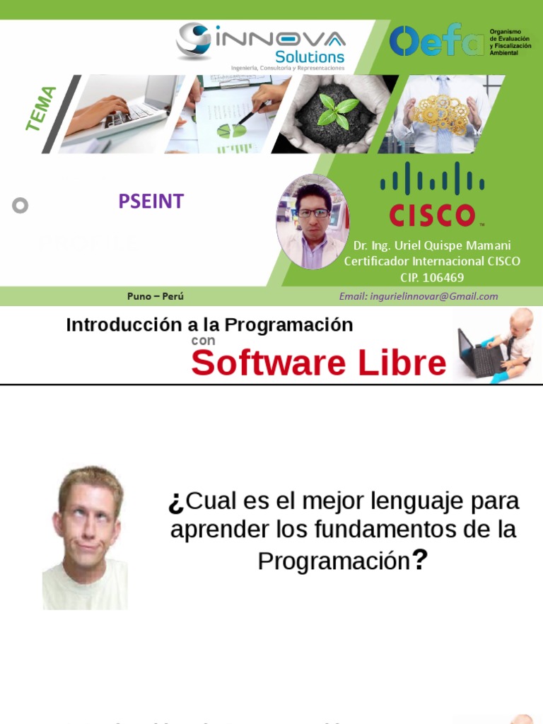 Pseint Introduccion | PDF | Programación de computadoras | Lenguaje de programación