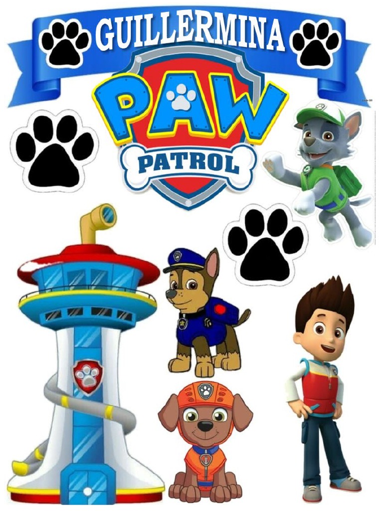 Paw Patrol Topper | PDF