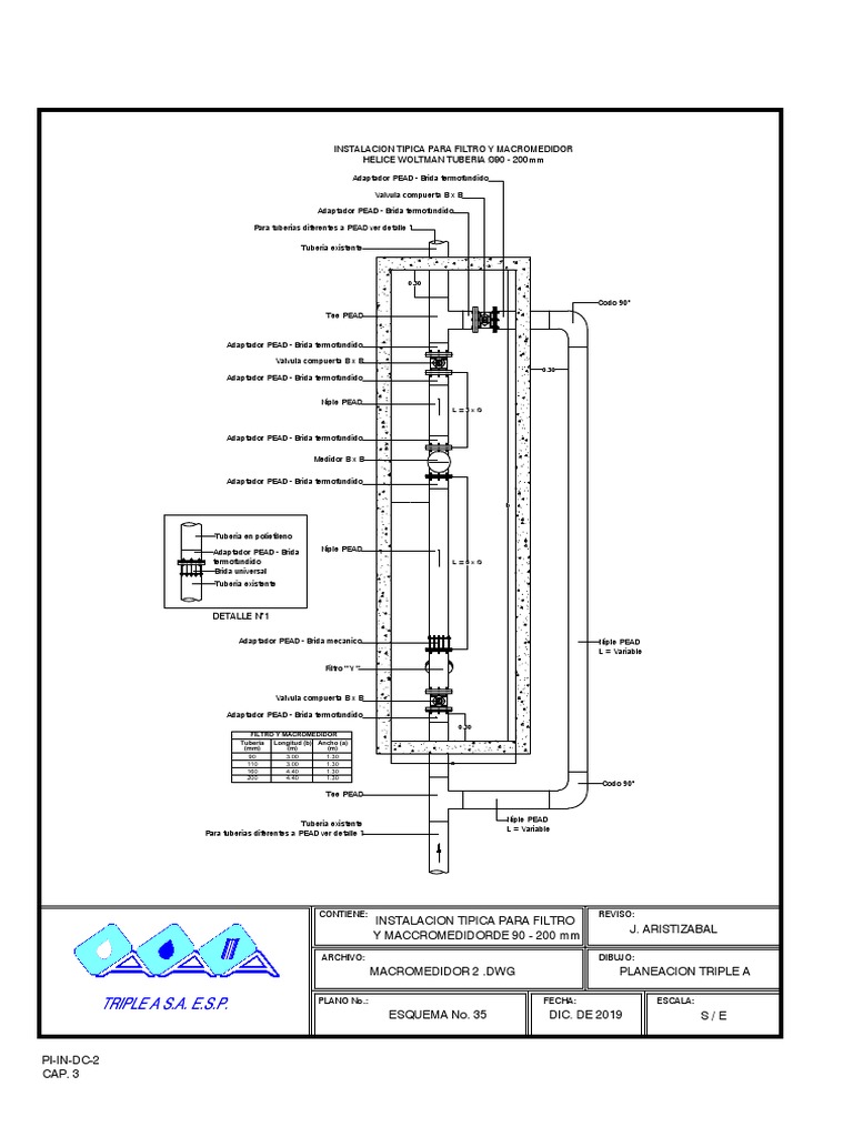EC-35 Macromedidor 2-EC-35 | PDF | Plomería | Ingeniería mecánica