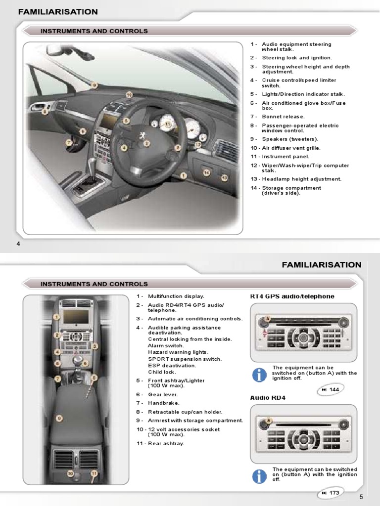 2007 Peugeot 407 65039 | PDF | Manual Transmission | Anti Lock Braking ...