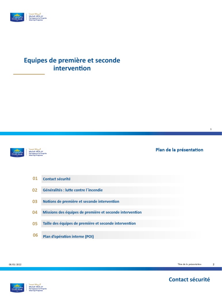 Formation Equipe Intervention | PDF | Sécurité | Pompier