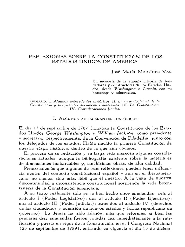 Reflexiones constitución EE. UU | PDF | Alexander Hamilton | Constitución