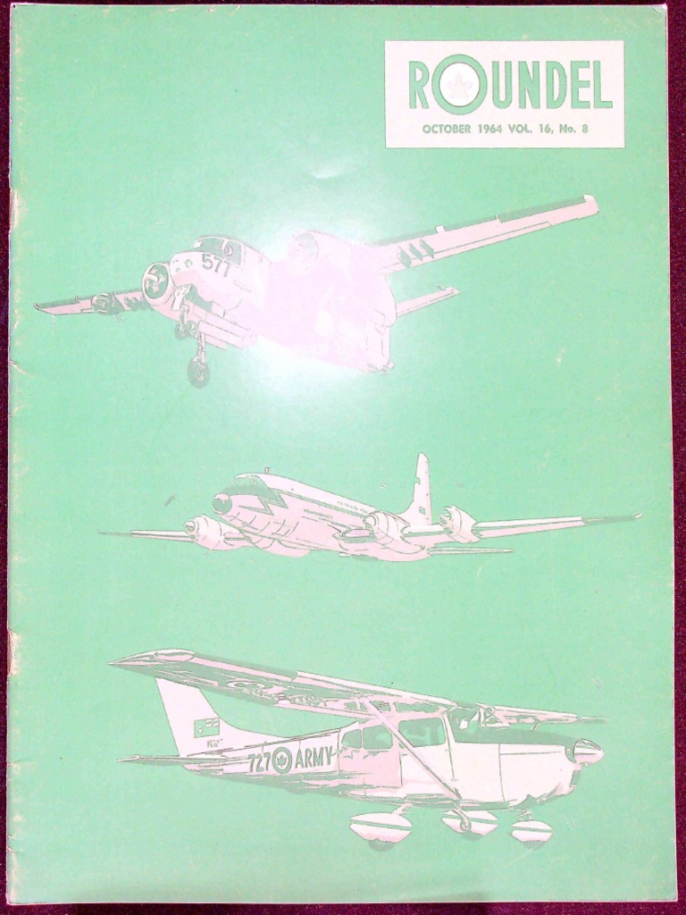 Roundel 1964-10 Vol 16 No 8 | PDF | Royal Canadian Air Force | Military
