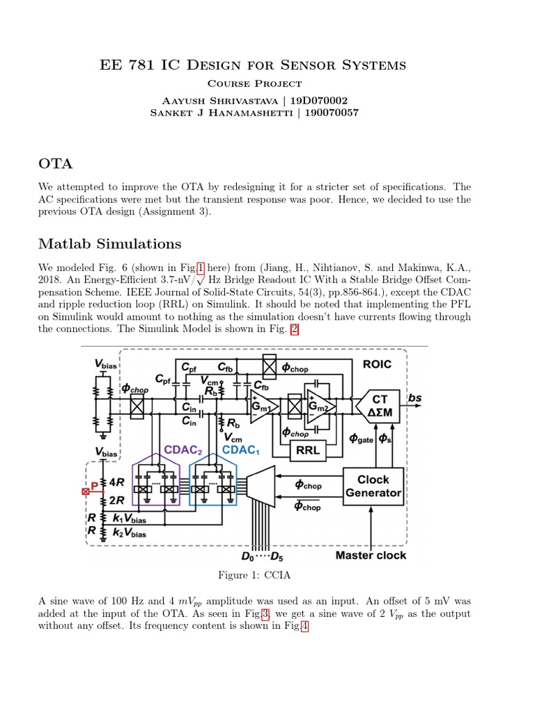 781 Project | PDF | Analog To Digital Converter | Computer Engineering