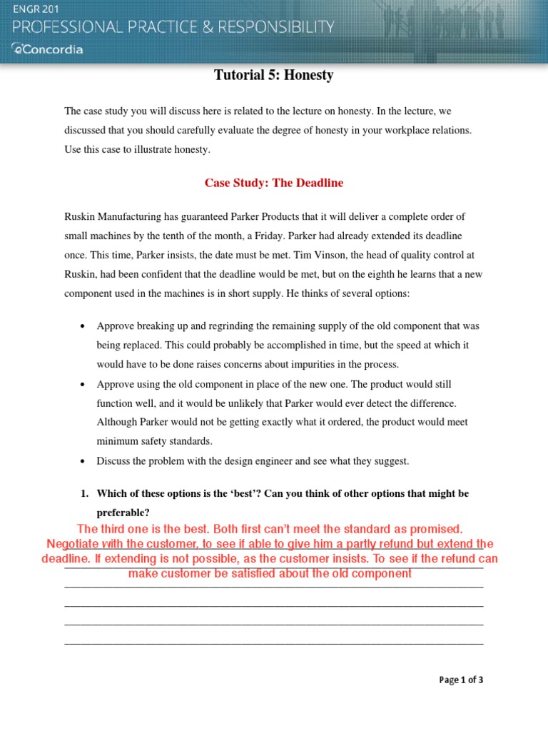 ENGR201 Tutorial 5 | PDF