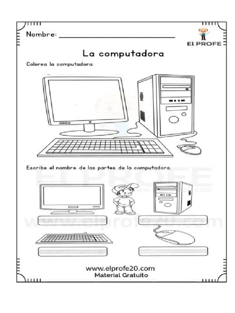 Computador y Sus Partes 1 | PDF