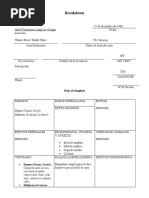 Hoja de Breakdown Ejemplo | PDF