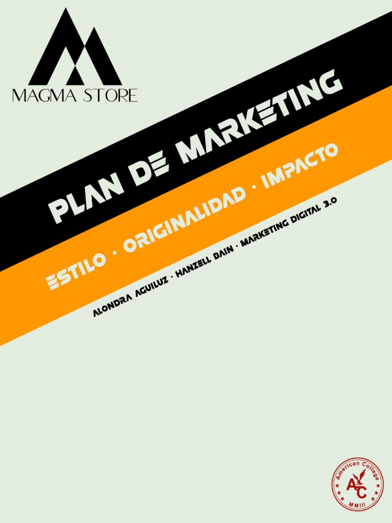 Plan MKT 3.0 | PDF | Marketing | Marca
