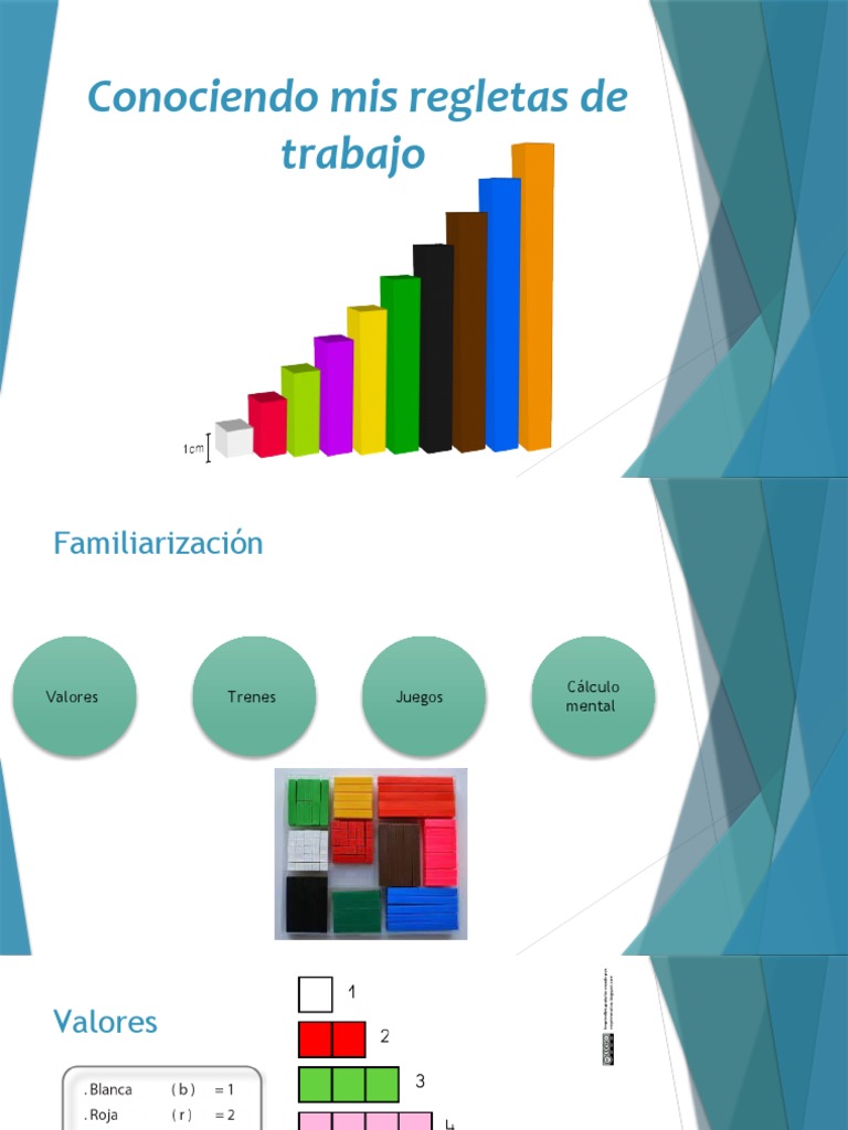 Juegos y Cálculo con Regletas | PDF