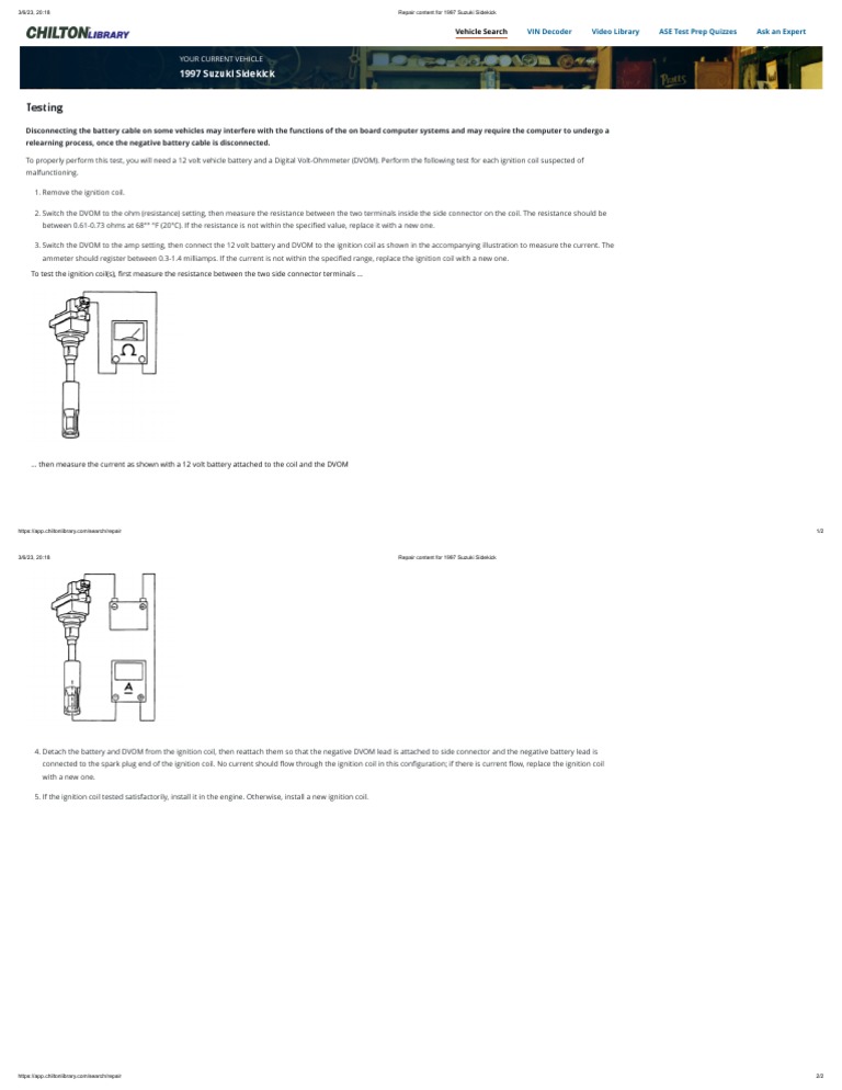 Prueba de Bobina Sidekick | PDF | Electrical Connector | Equipment