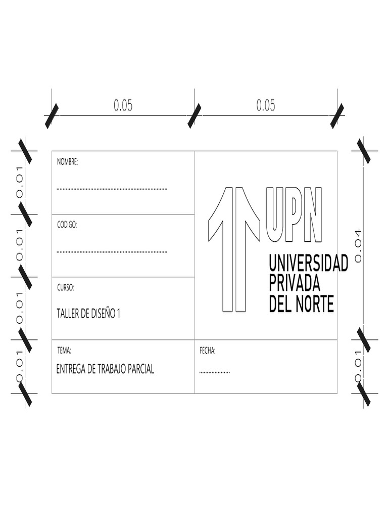 Membrete Upn Maqueta | PDF