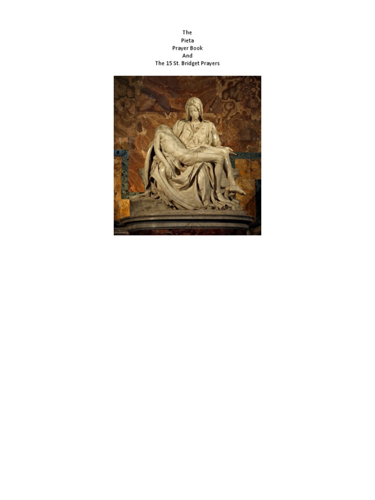 Pieta Book | PDF | Jesus | Mary, Mother Of Jesus