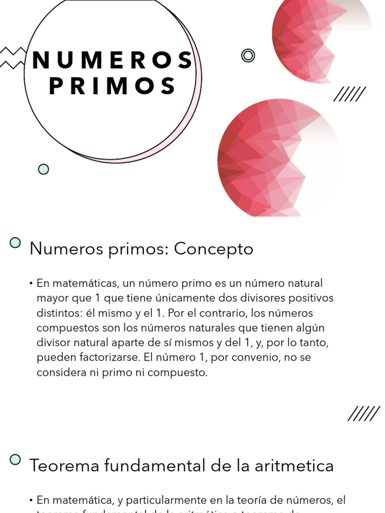 Numeros Primos | PDF