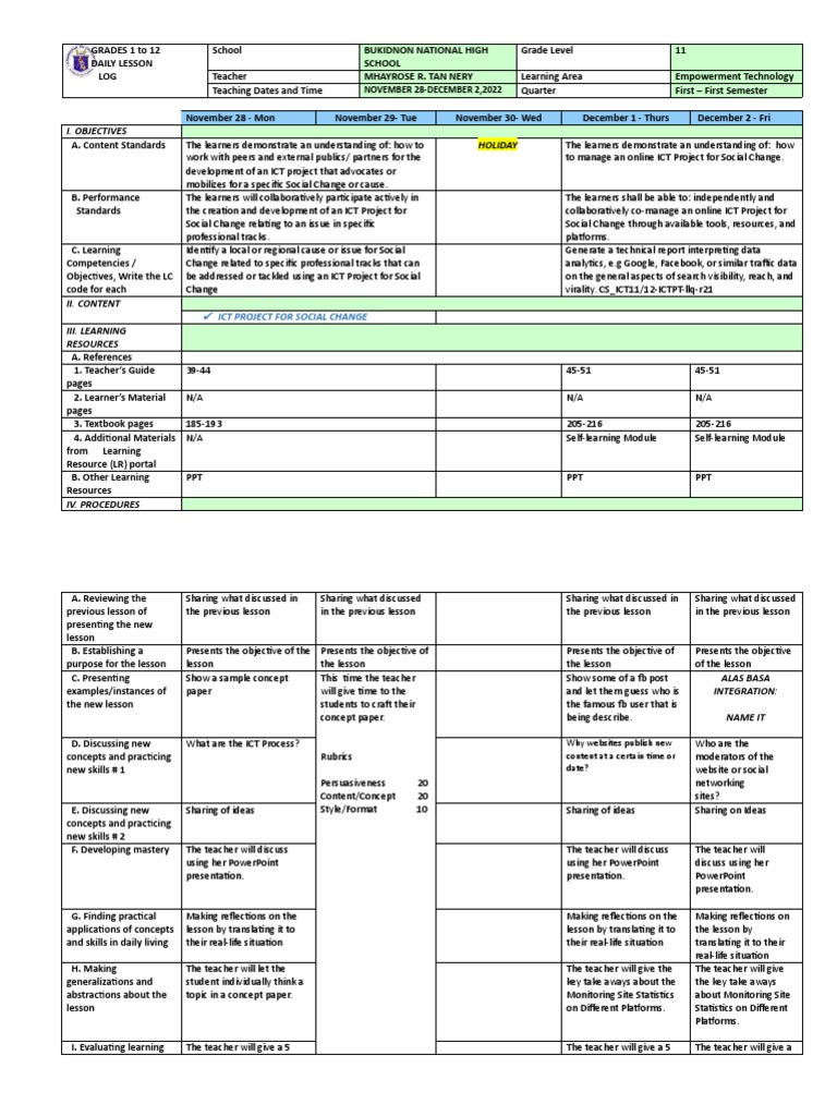 Week 15 e Tech | PDF | Educational Technology | Learning