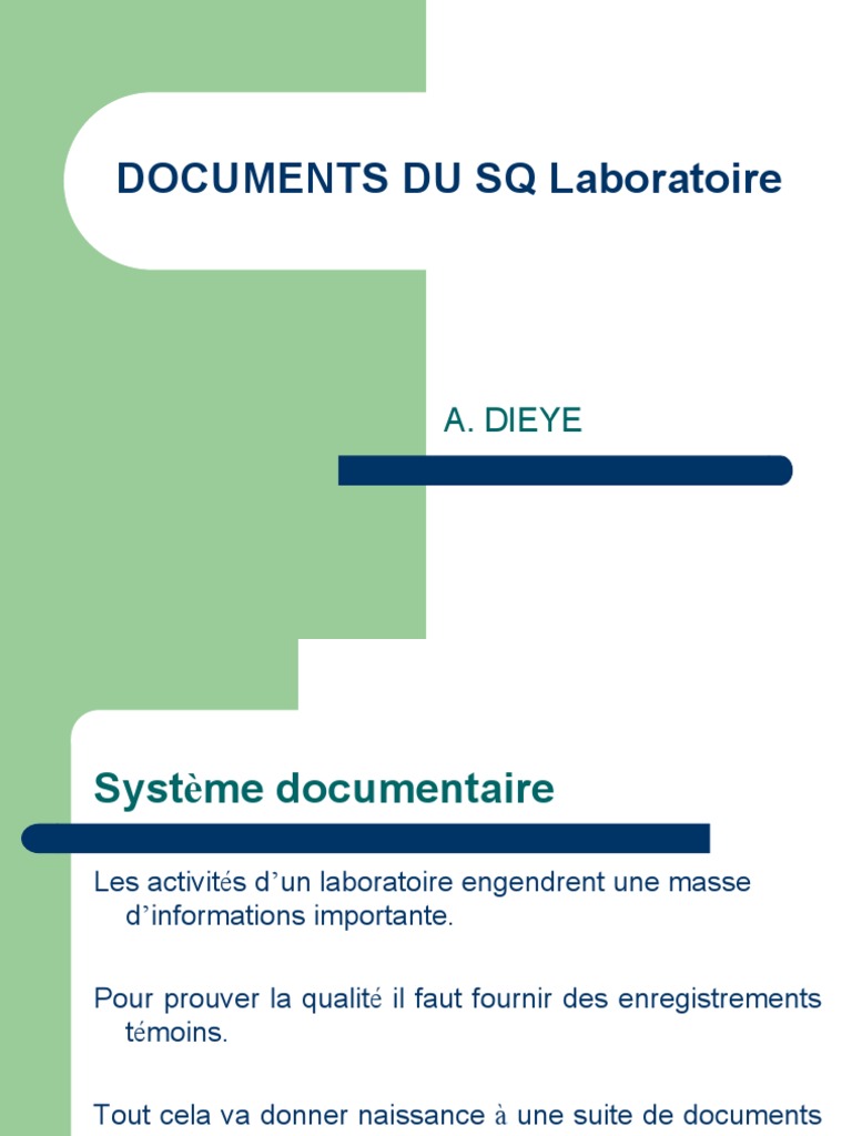 DOCUMENTS SQ Laboratoire | PDF | Informatique