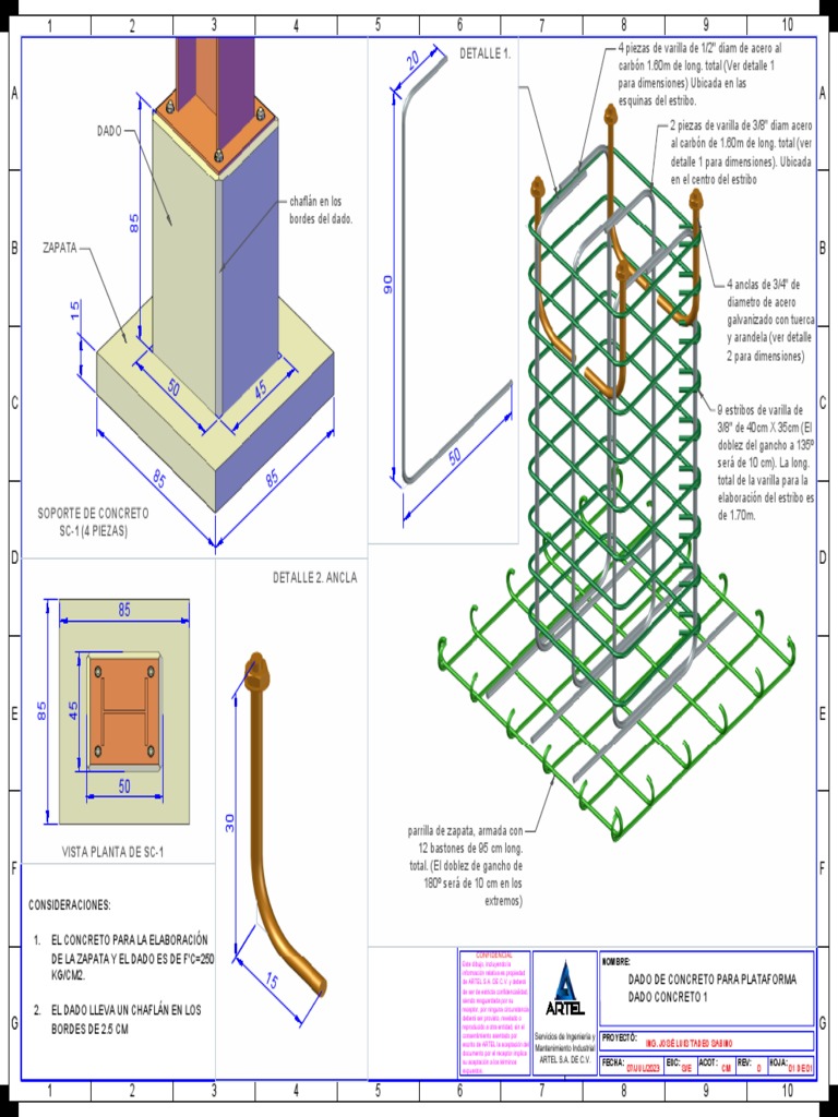 Dados de Concreto 1 | PDF