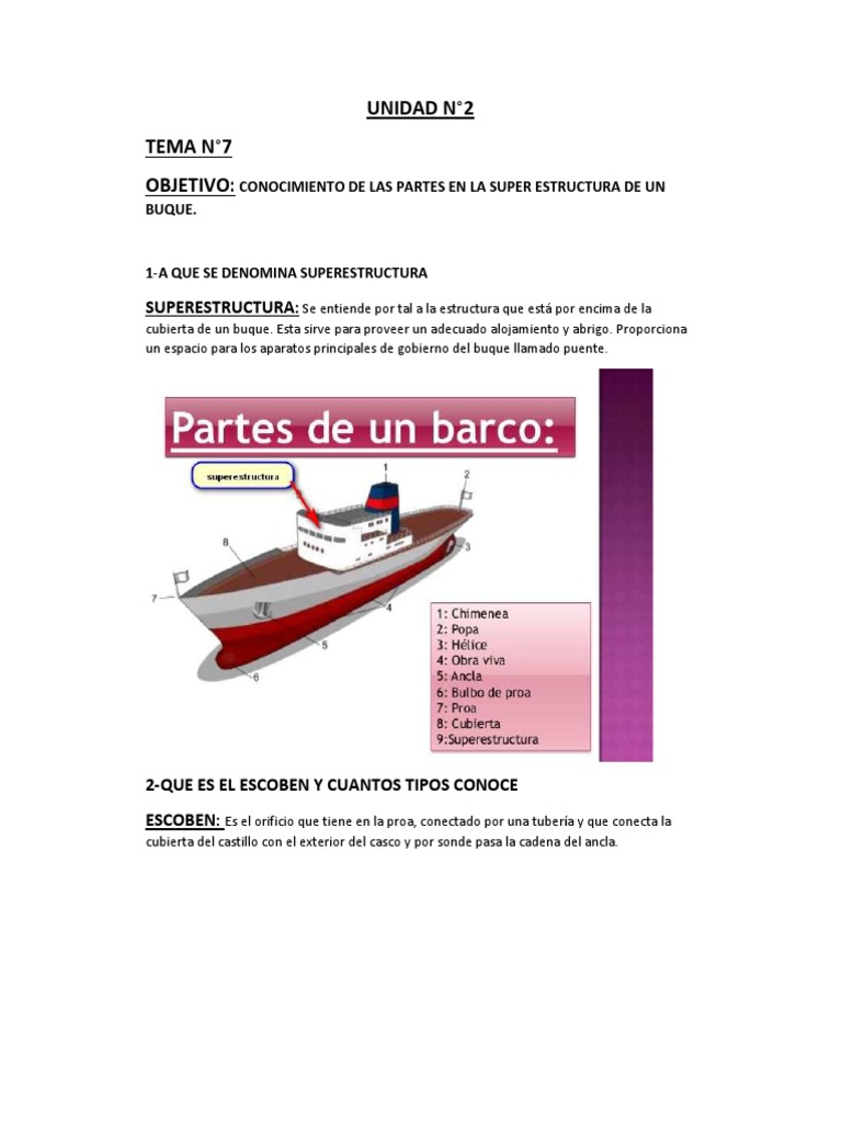 Soldadura Naval Unidad N°2 Tema N°7 PDF | PDF | Navegación | Envío