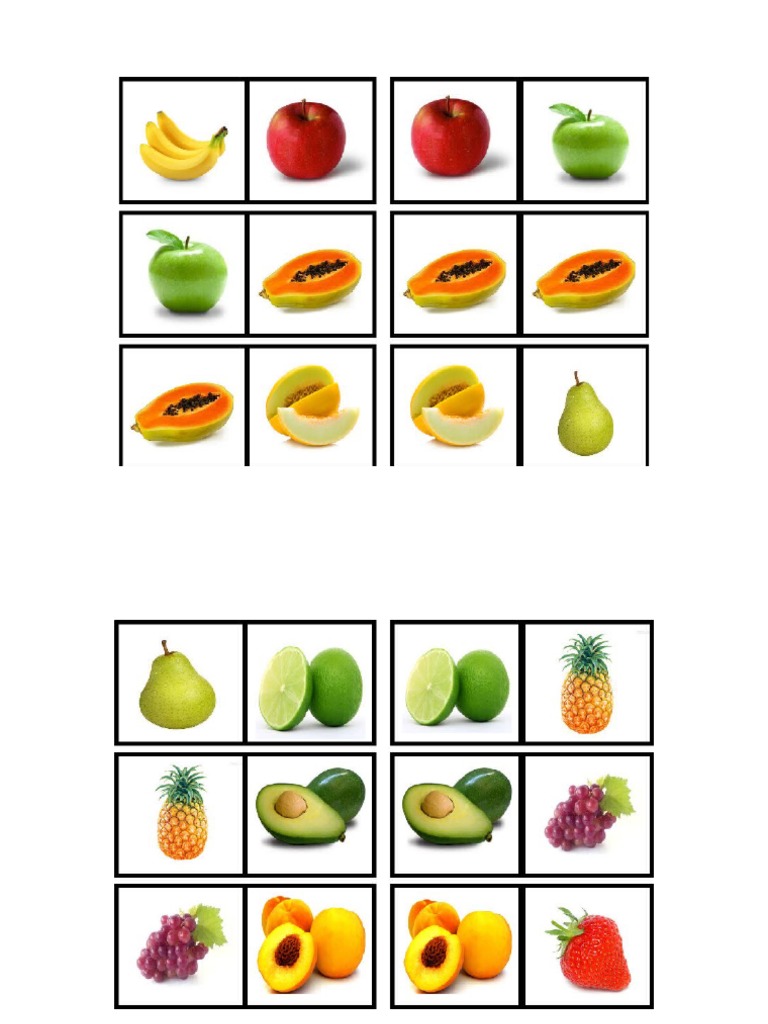 Domino Das Frutas | PDF