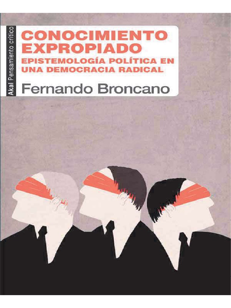 Broncano Conocimiento Expropiado Introducción | PDF