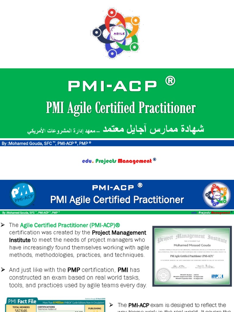 Pmi Acp Intro | PDF | Project Management Professional | Agile Software Development