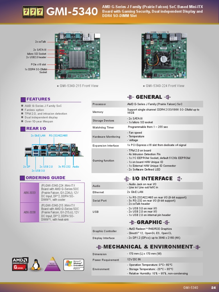 Gmi 5340 | PDF | Usb | Computing