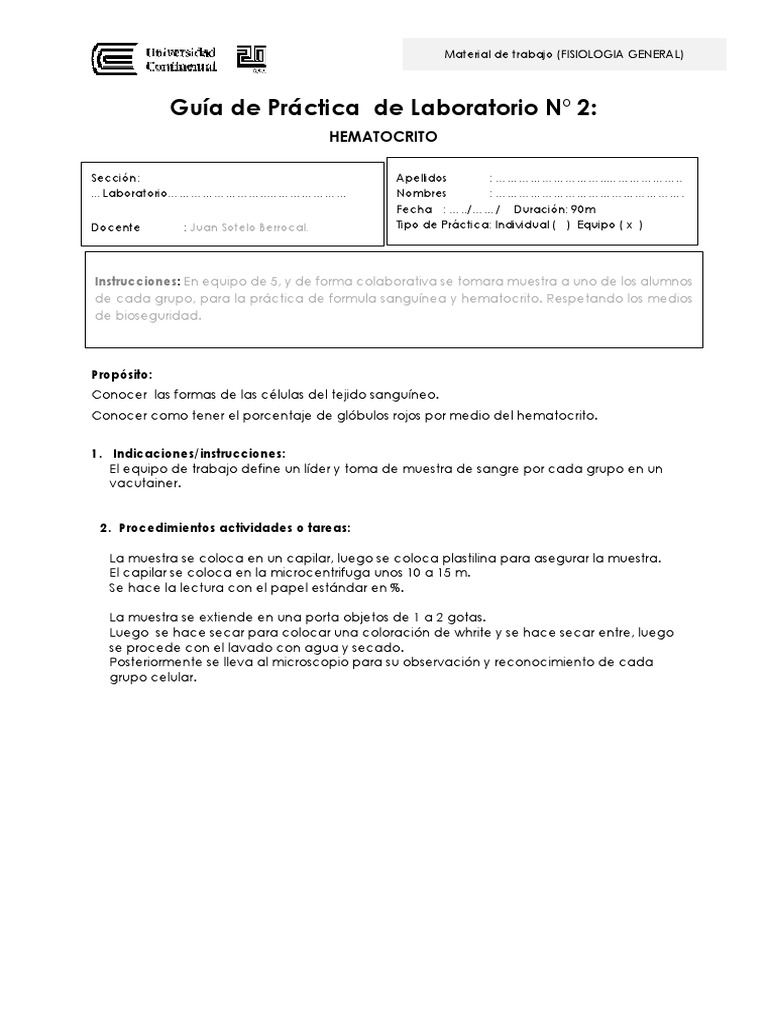Guia Practica 02 - Laboratorio | PDF