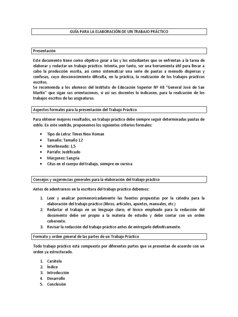 Esquema TP 1 | PDF | Bibliografía | Autor