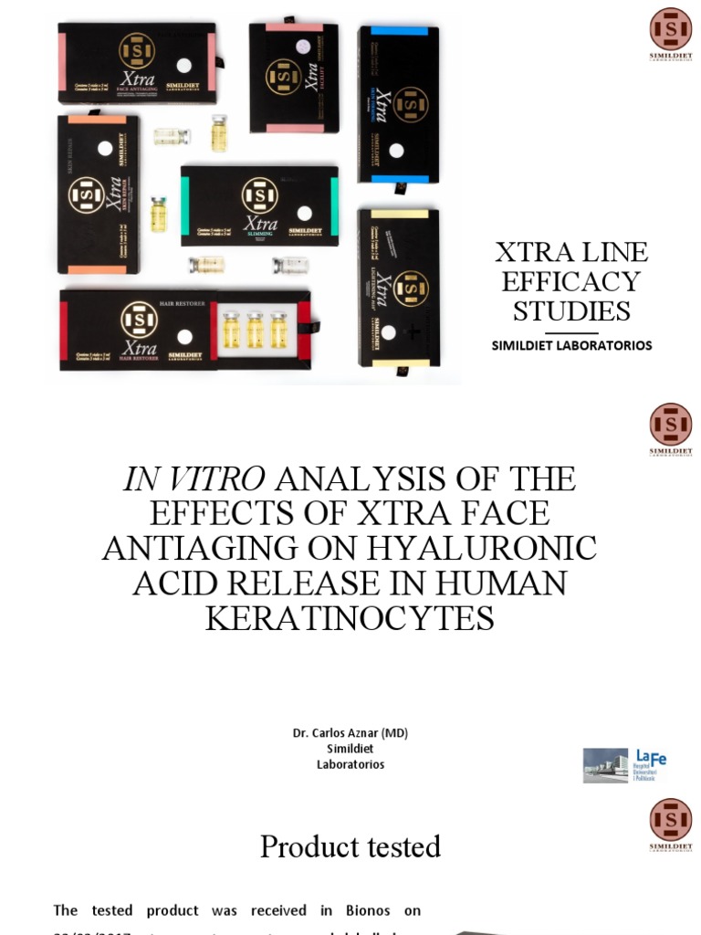 Xtra Line Efficacy Studies - EN | PDF | Acid | In Vitro
