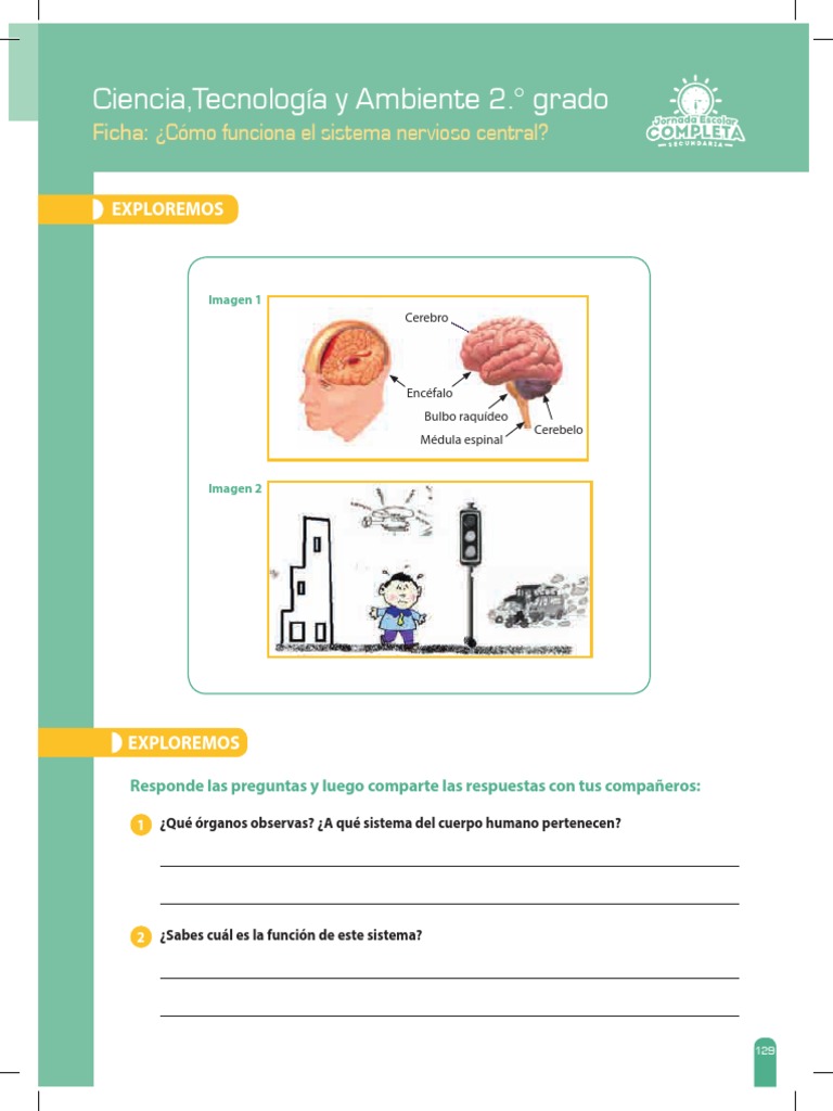 Ciencia, Tecnología y Ambiente 2 Cuaderno de Reforzamiento Pedagógico - JEC-129-135 (1) | PDF ...