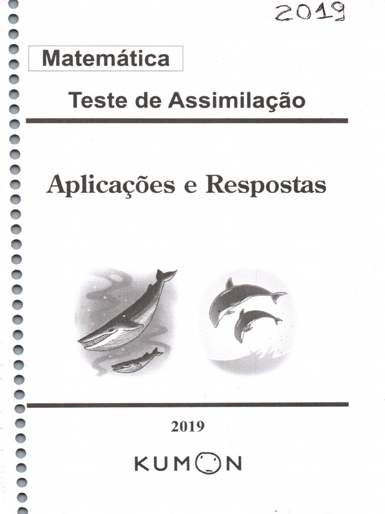 Gabarito Teste Matematica Assimilacao 2006 A 2019 | PDF Gabarito Teste Matematica Assimilacao 2006 A 2019 | PDF