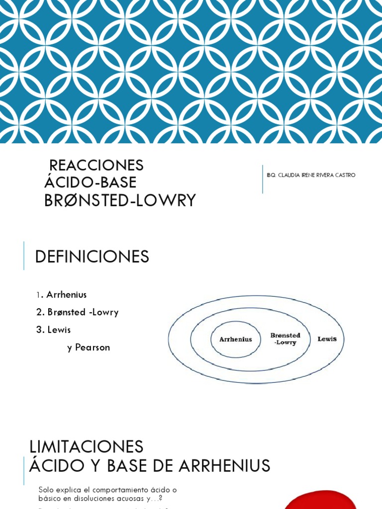 Acidos y Bases Bronsted-Lowry | PDF | Ácido | Átomos