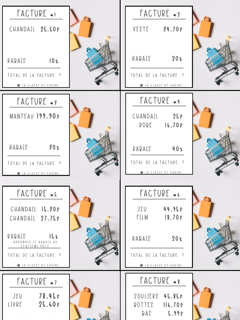 Calculer Le Rabais - Nombres Décimaux | PDF | Bien-être